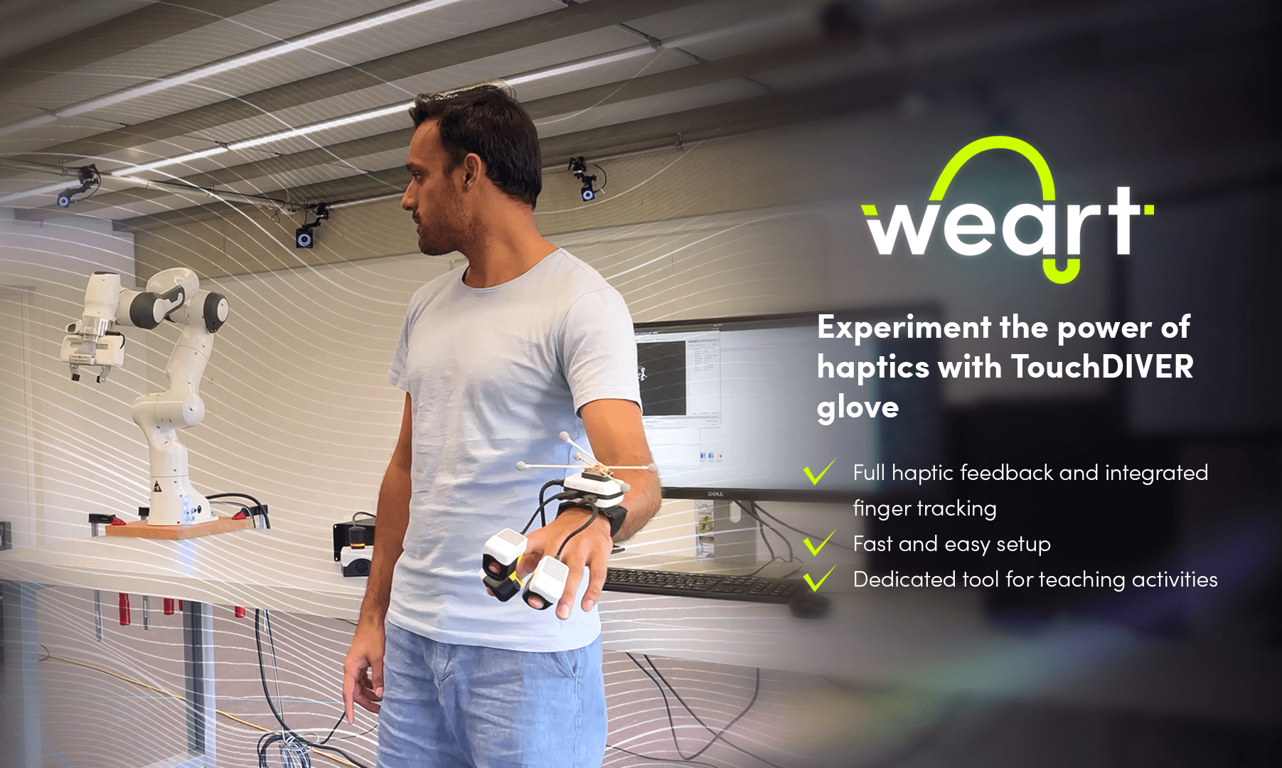 TouchDIVER for Universities and Research | WEART