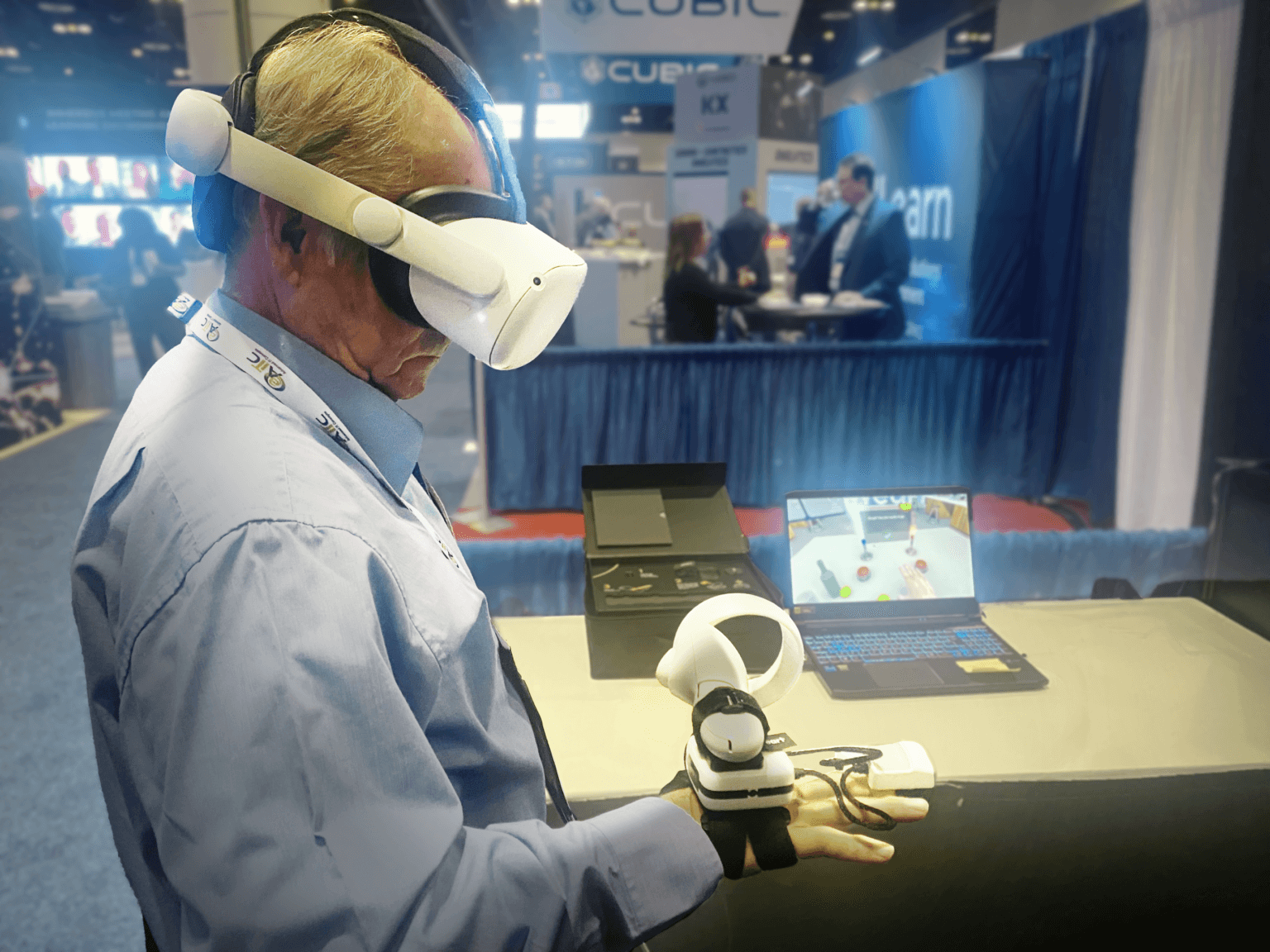 The Power of Haptics at I/ITSEC 2023 | Weart